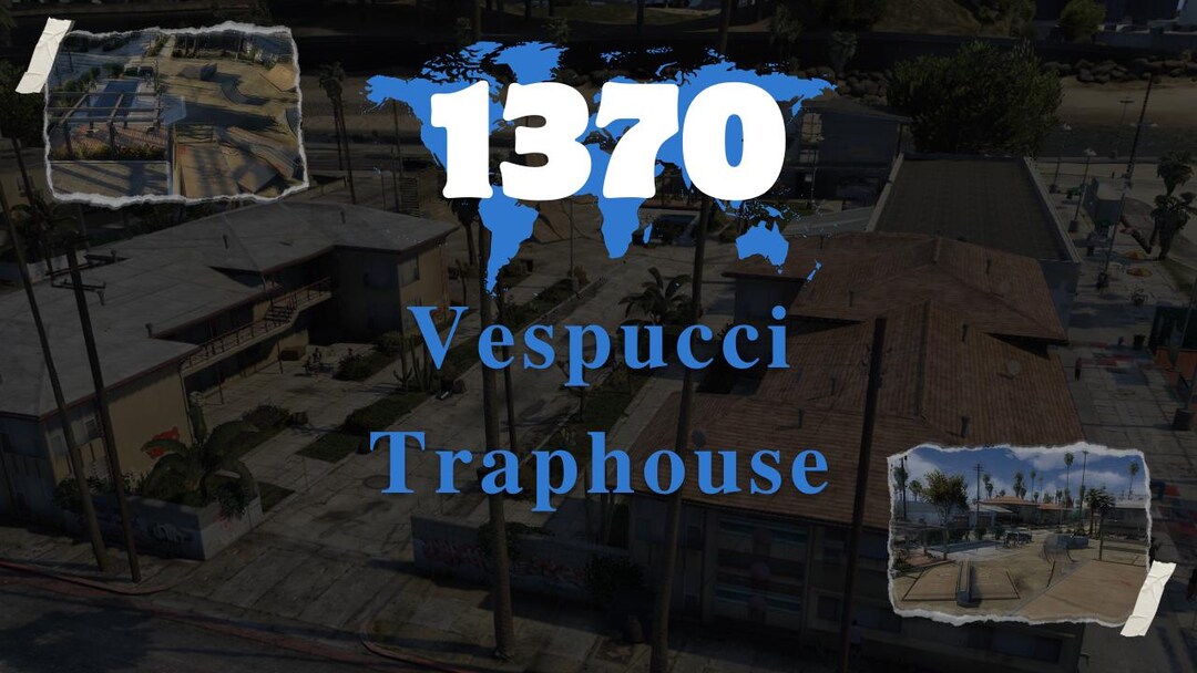 1370 | Vespucci Trap-house | MLO Fivem GTA V Roleplay - Etsy