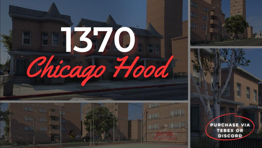 1370 | Chicago Hood | MLO Fivem GTA V Roleplay - Etsy
