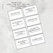 Printable Reflection Mini Cards | Christian Affirmation | Journaling ...