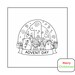 Christmas Countdown Coloring Pages | Kids' Animal Advent Calendar (PDF ...
