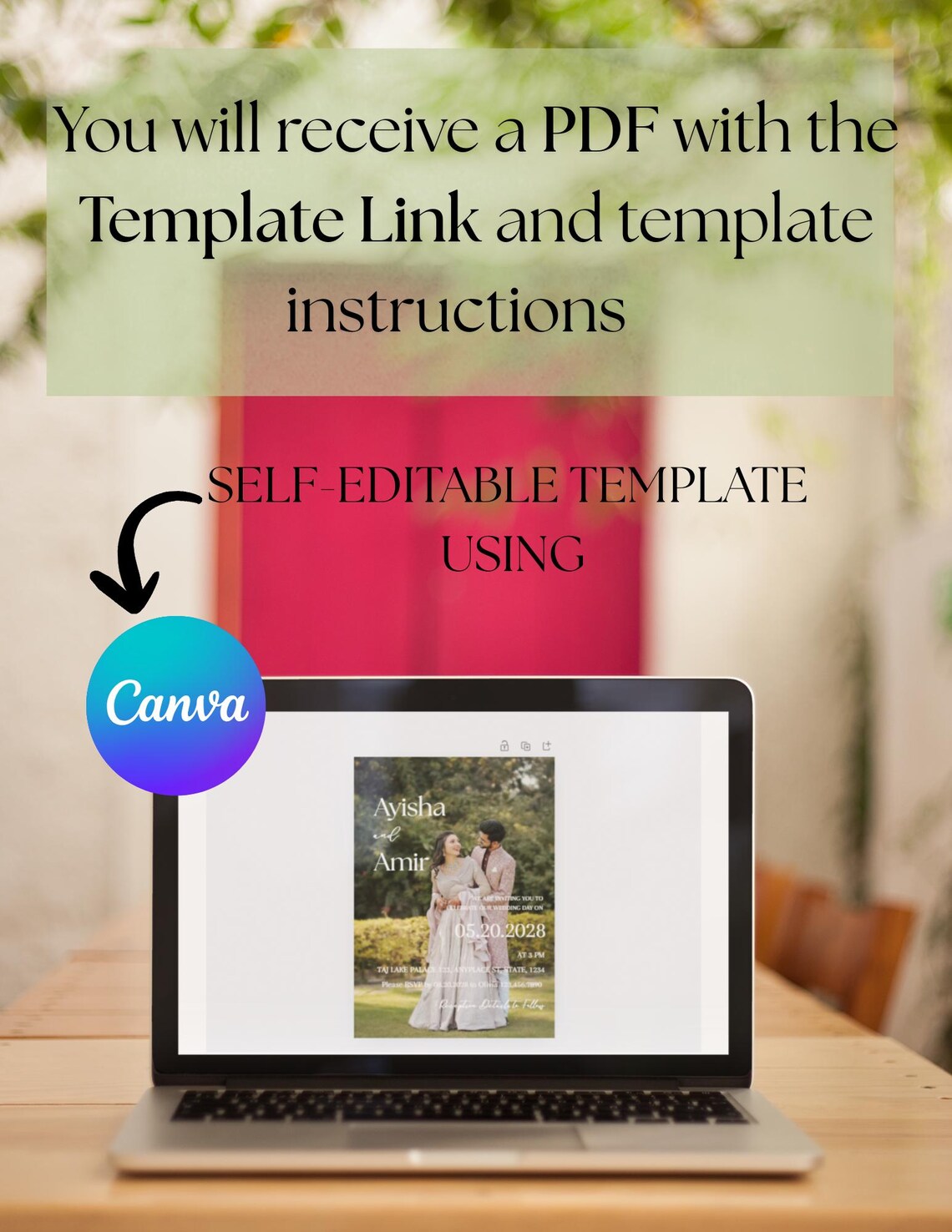 Vision Board Template | Editable Canva Layout | Digital Goal Setting ...
