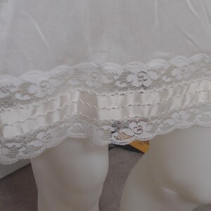 NWT MEL-LIN White Mini Half Slip Size Small - Etsy