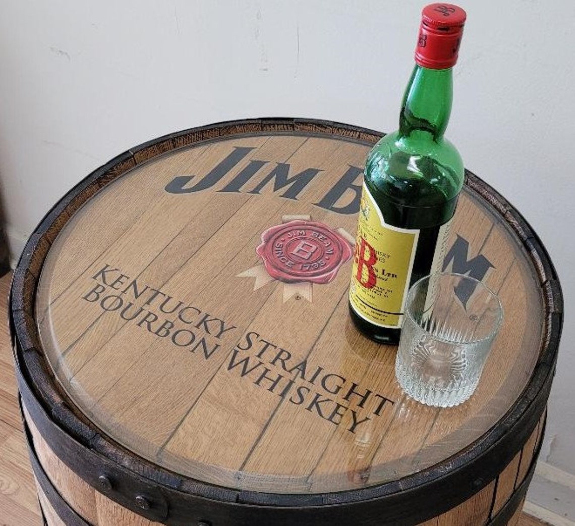 Add a 20" Glass Top to Protect Your Whiskey Barrel-free SHIPPING - Etsy