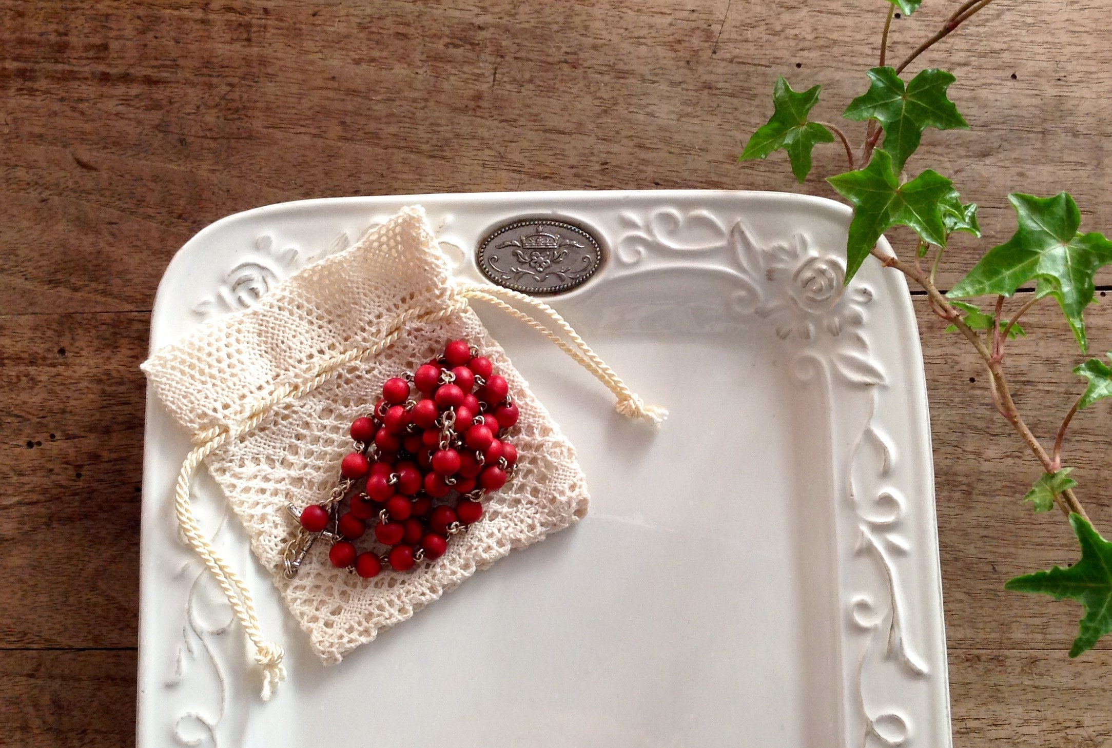 Small Gift Bag Small Lace Gift Pouch Favor Bag | Etsy