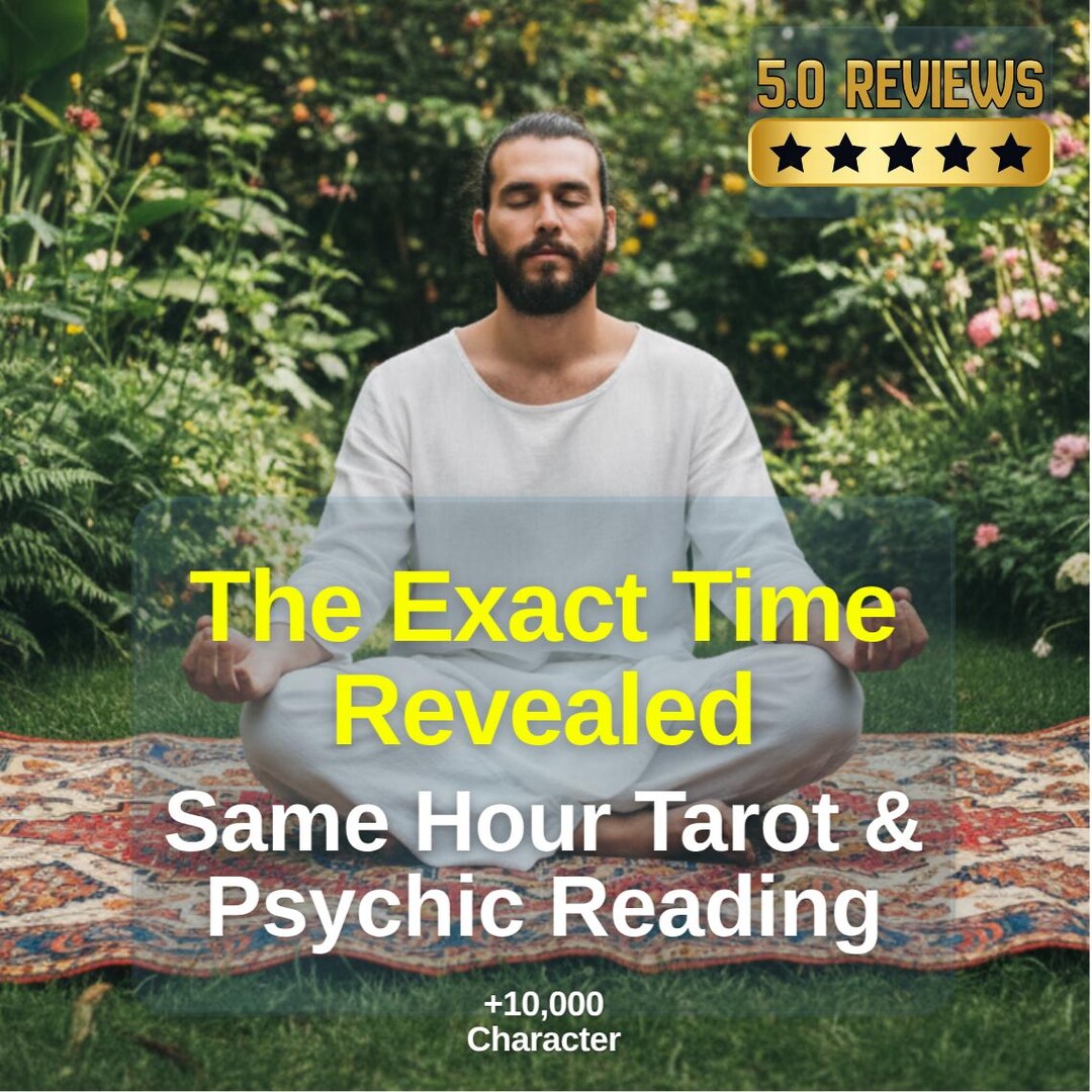 Same-hour Tarot Timing Reading | Exact Time Frame by Mediumaltay - Etsy