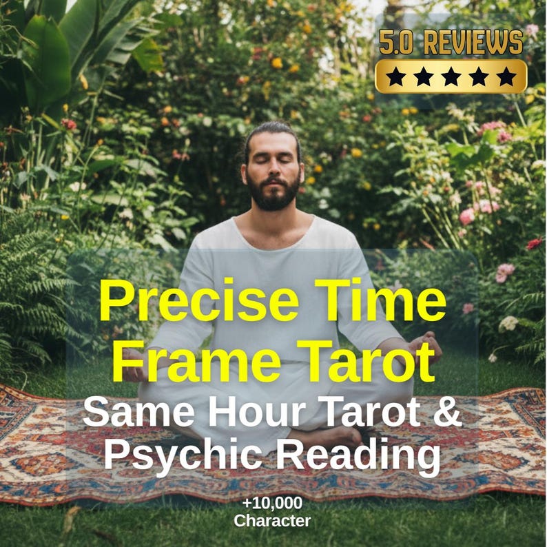 Same-hour Psychic Tarot Reading • Precise Timeline Insight (PDF Reading ...