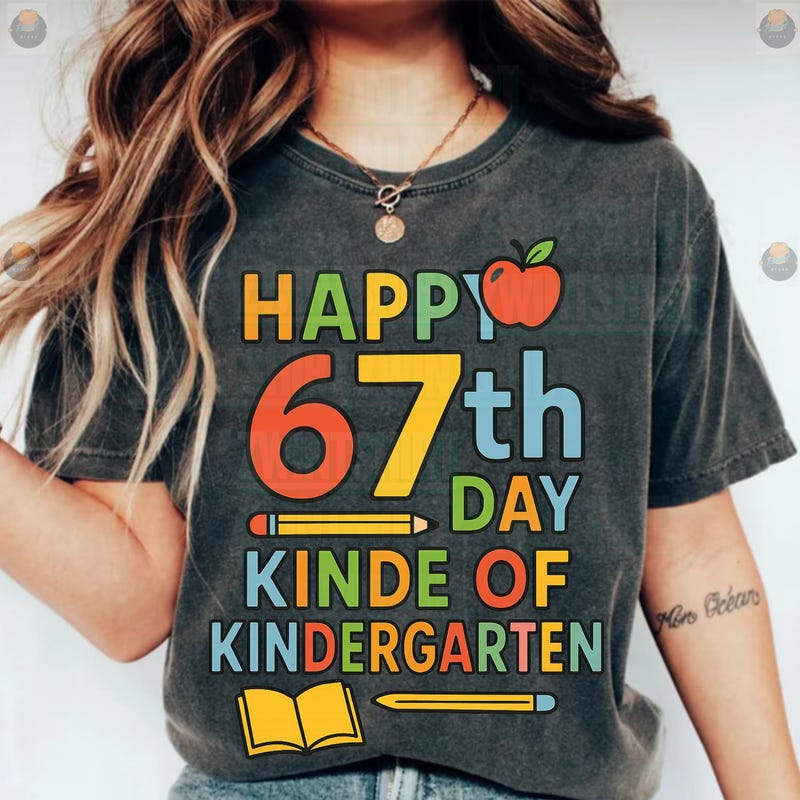 Happy 67th Day of School - Etsy