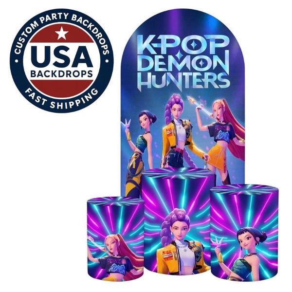 K Pop Arch Backdrop - Etsy