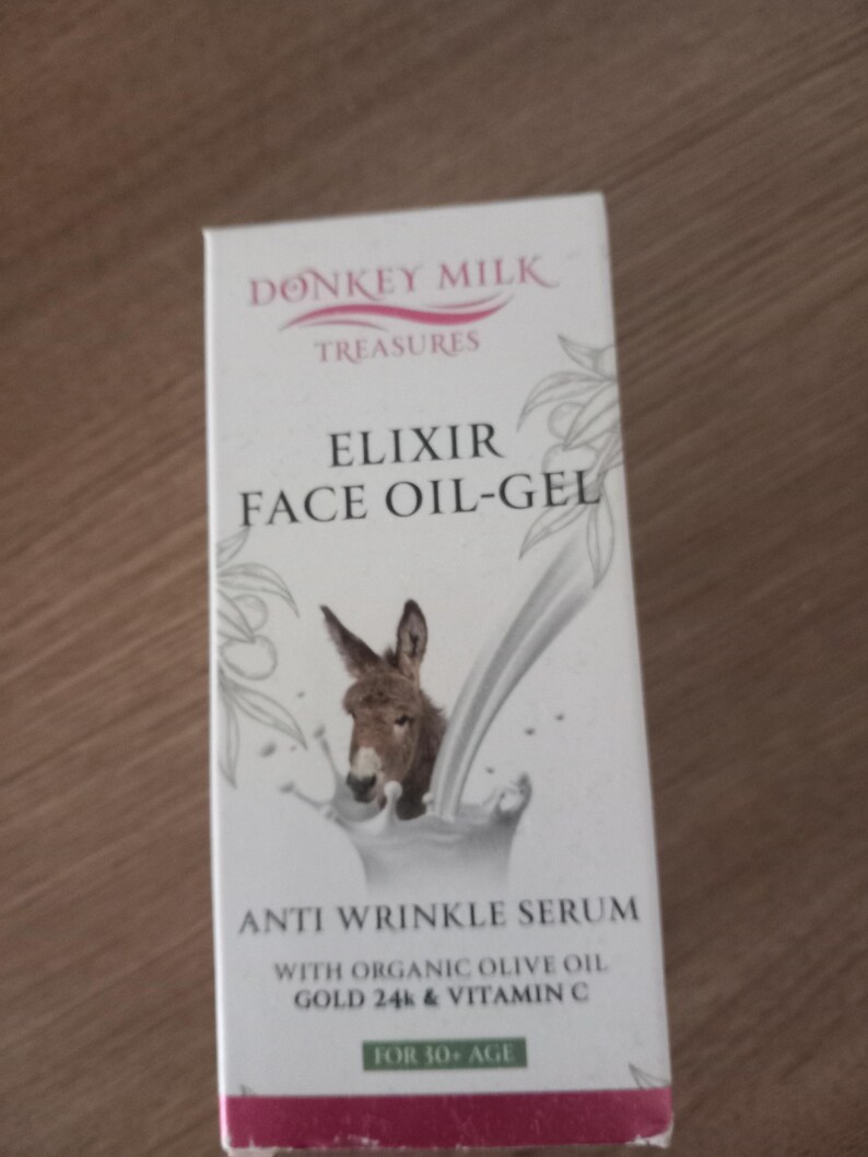 Donkey Milk Elixir Face Oil Gel - Etsy