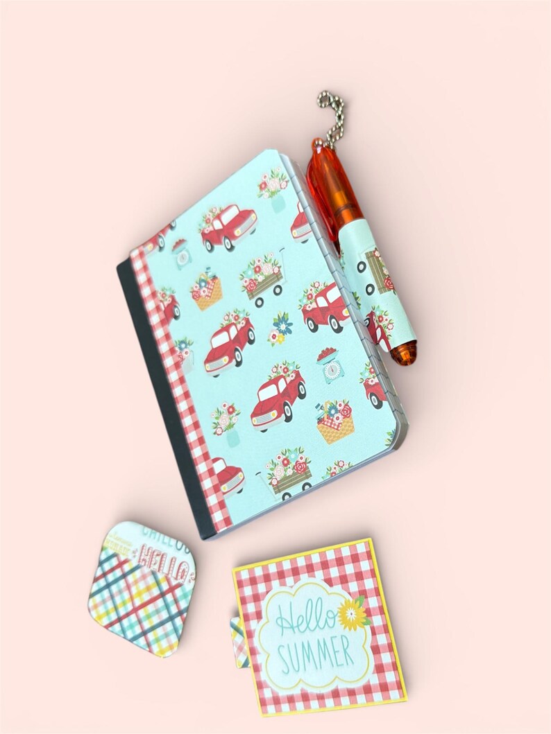 Mini Notebook Spring and Summer - Etsy
