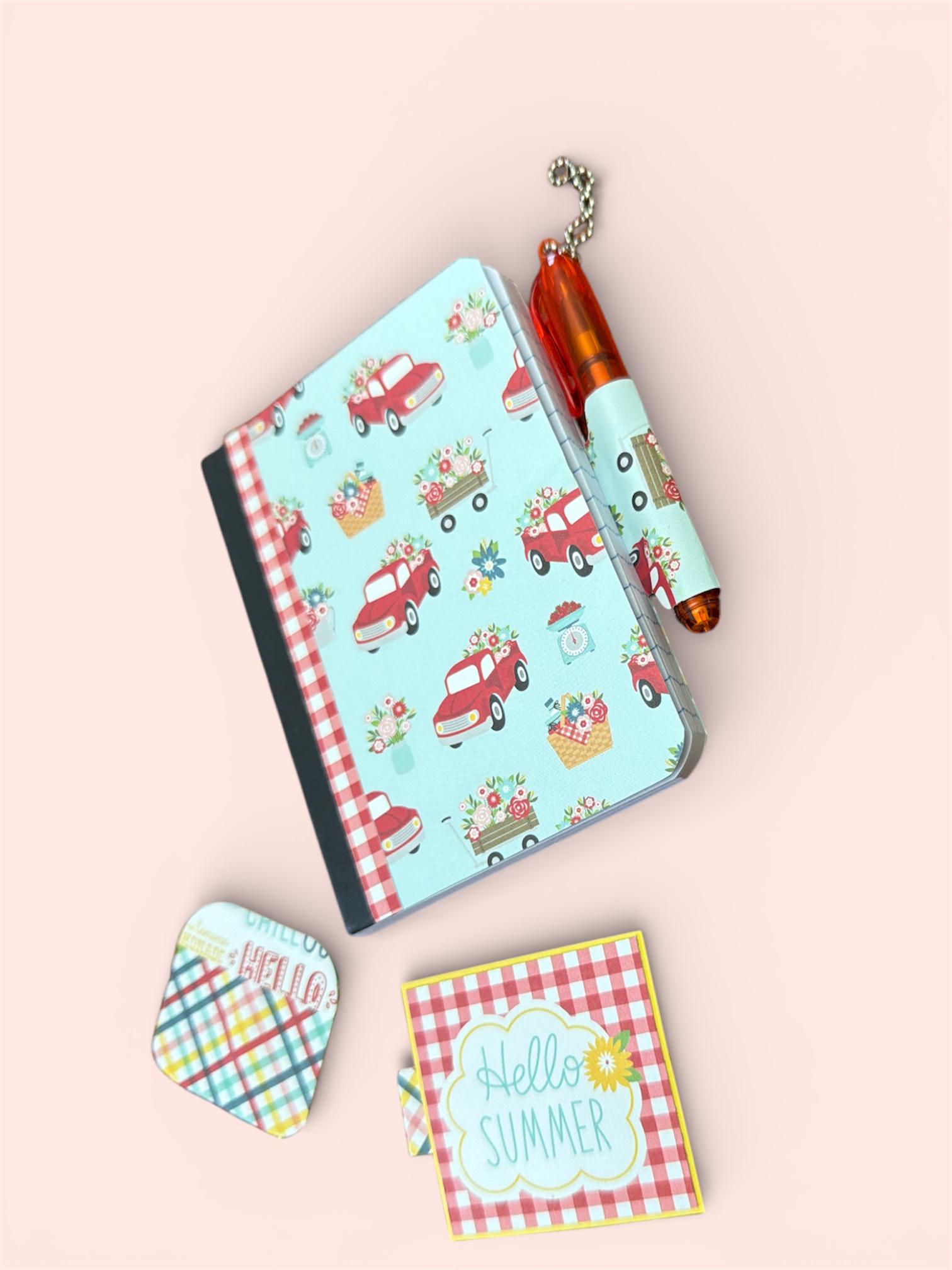 Mini Notebook Spring and Summer - Etsy