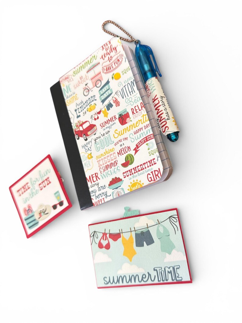 Mini Notebook Spring and Summer - Etsy