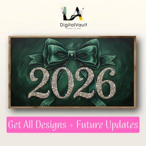 2026 New Year Eve Frame TV Art, Bundle, 3840x2160px, Digital Download ...