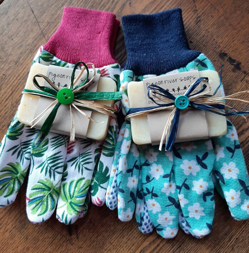 Gardener's Soap Creatively Packaged With Gardening Gloves - Etsy