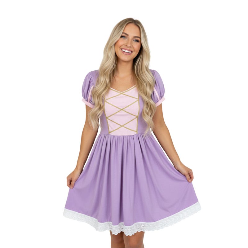 Rapunzel Parks Dress - Etsy