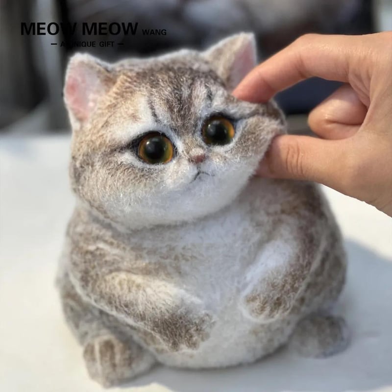 Realistic Cat Squishy - Etsy