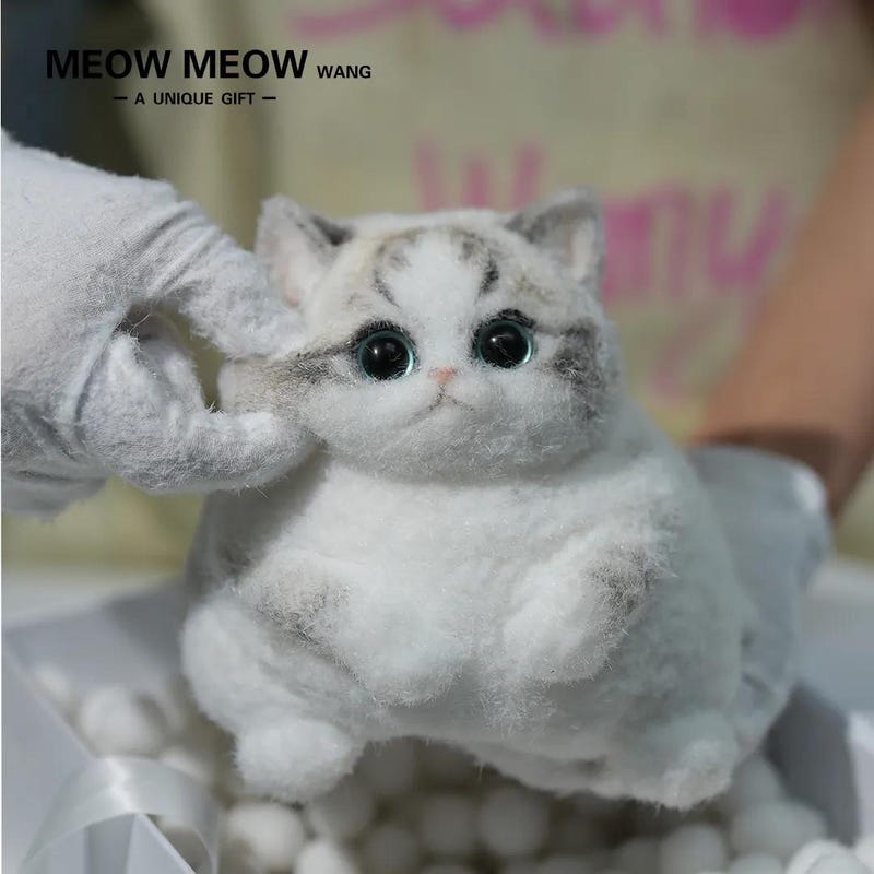 Realistic Cat Squishy - Etsy