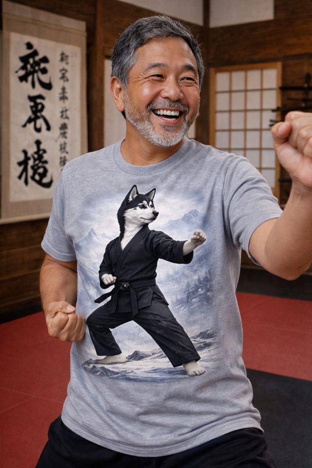 The Master: the Path of the Wandering Fang - Husky Fu Dojo - Etsy