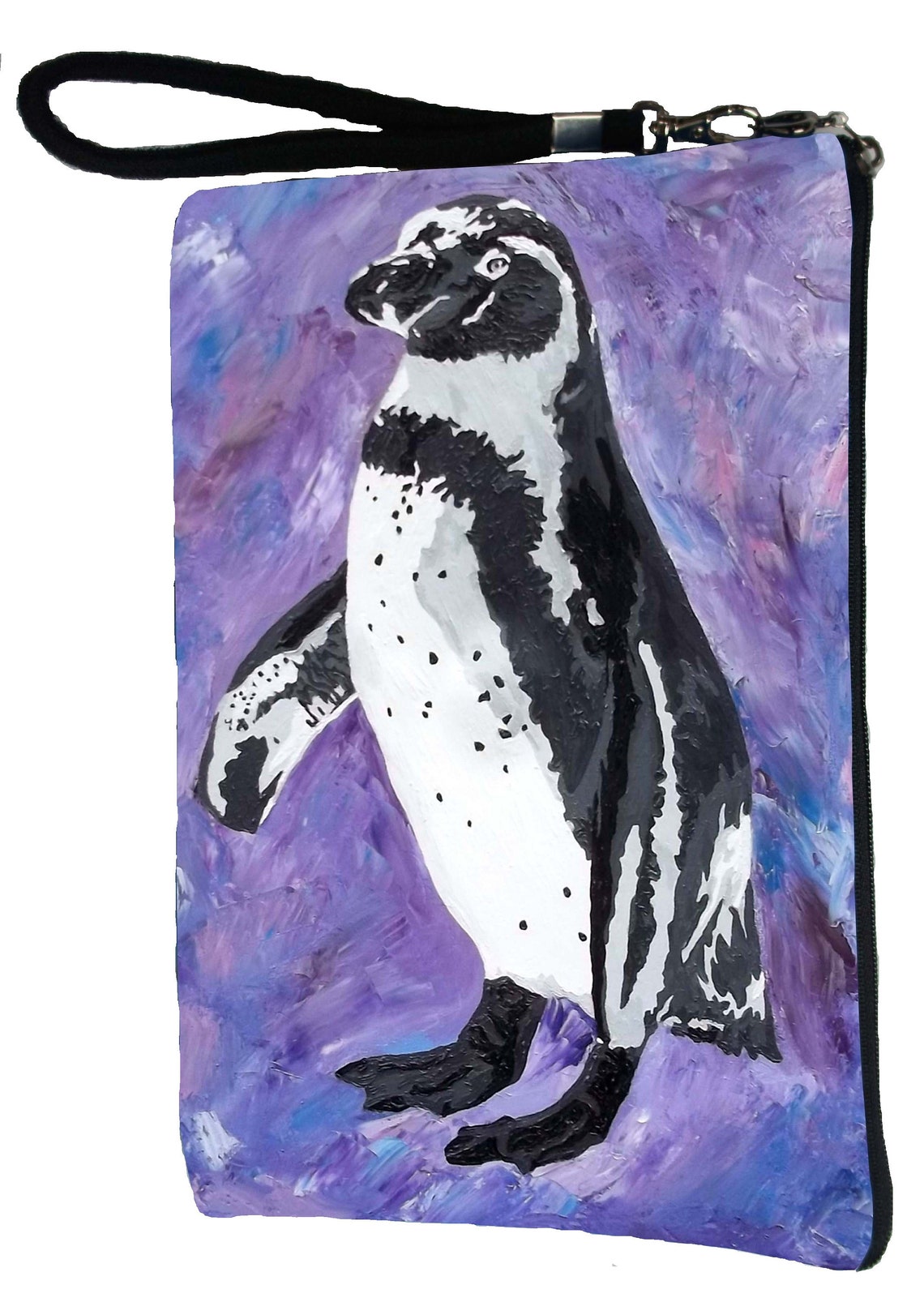 Penguin Large Pouch With Detachable Strap From My Original - Etsy