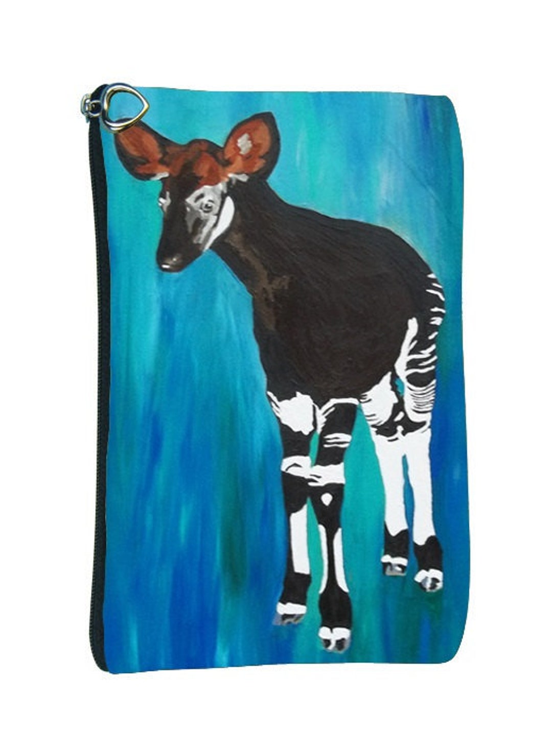 Okapi Cosmetic Bag support Wildlife Conservation, Read How - Etsy
