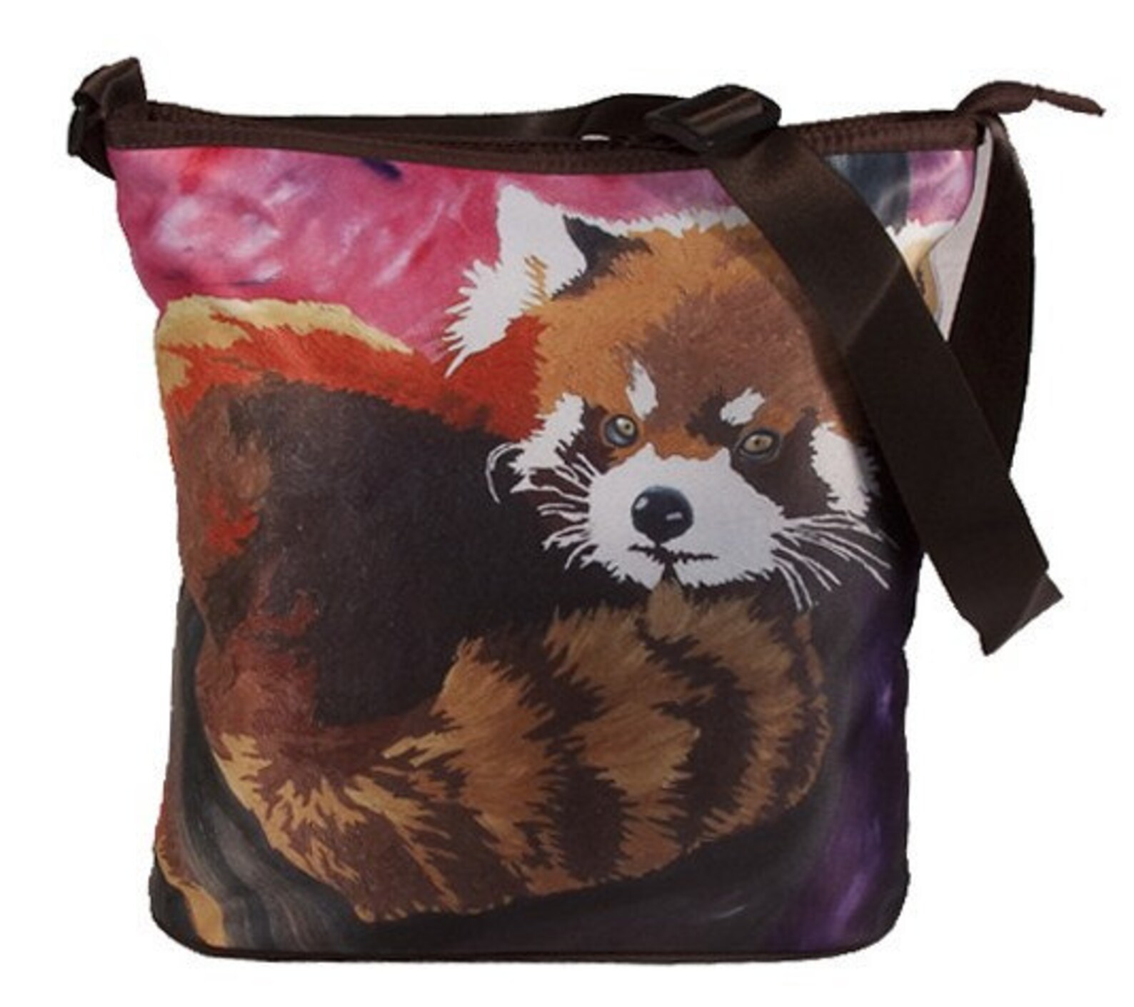 Red Panda Bucket Handbag Large Cross Body Bag From My - Etsy