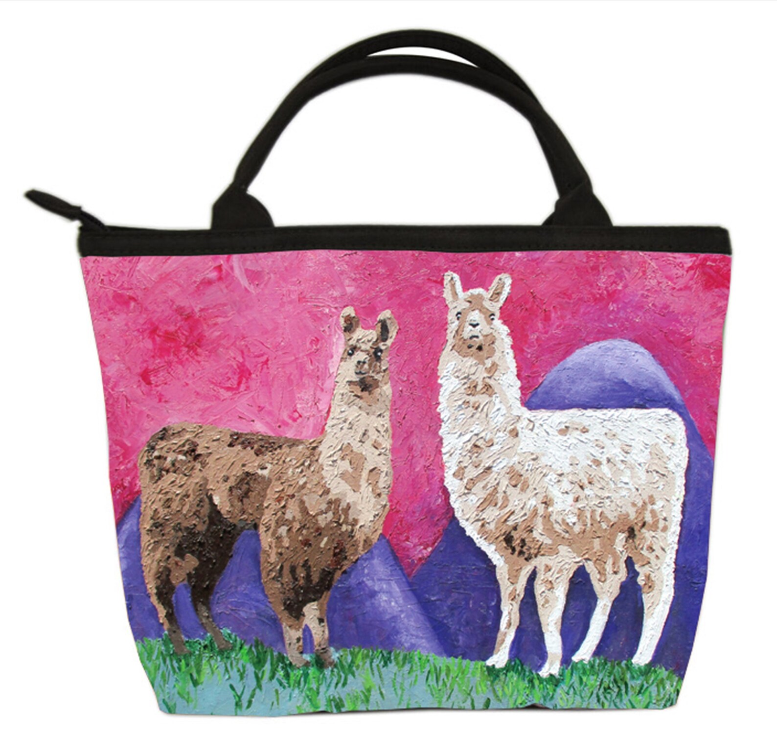 Llama Small Purse, Llama Small Handbag - Support Wildlife Conservation ...