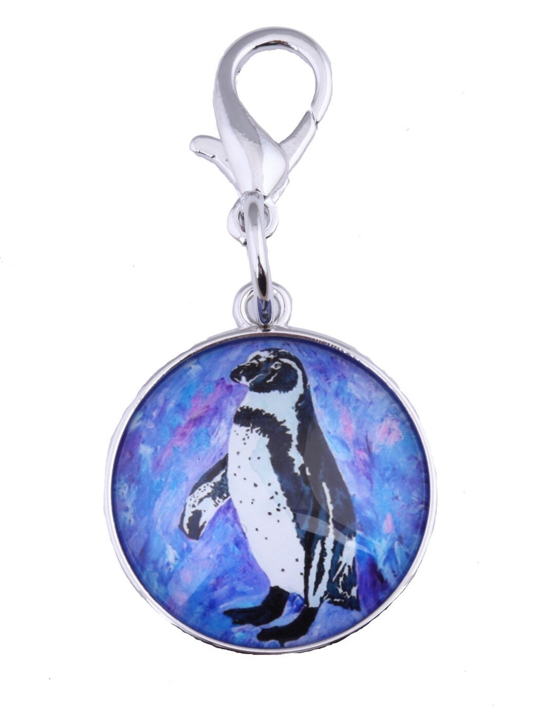 Penguin Purse Charm, Penguin Handbag Charm, Zipper Charm From My ...