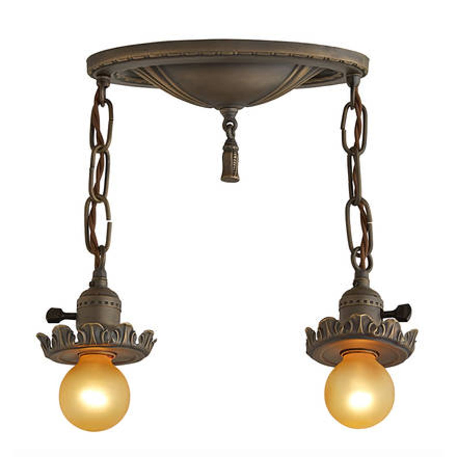 Set of 5 25w 3 Gold Light Bulbs for Art Deco 1920s - Etsy