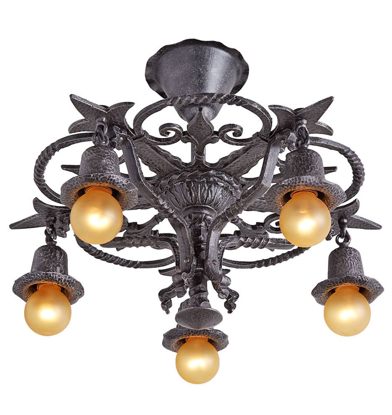 Set of 5 25w 3 Gold Light Bulbs for Art Deco 1920s - Etsy