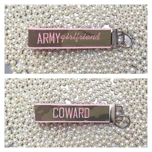 Army Keychain - Etsy