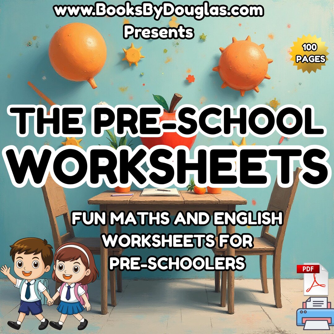 Preschool Learning Workbook – Alphabet, Numbers & Early Math (PDF ...