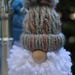 Gnome Handmade Ornaments Made With Yarn & Wooden Ball - Etsy