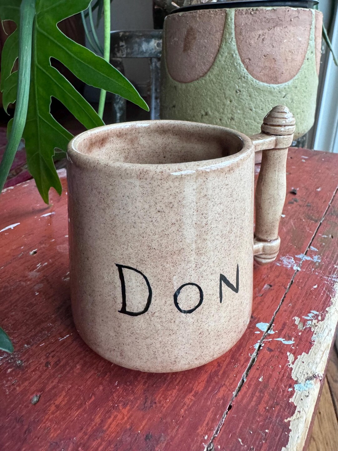 Vintage "don" Mug With Pheasant Design - Etsy
