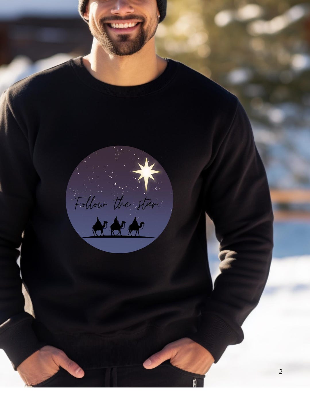 Christmas Nativity Jumper Unisex Adult - Etsy