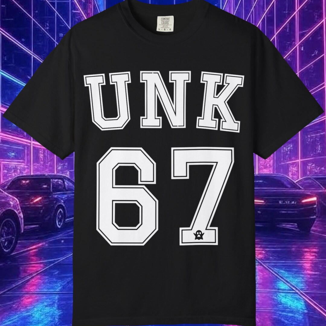 Unk 67 Brainrot Tee, Cursed Gen Alpha Meme Shirt, Comfort Colors® Viral ...