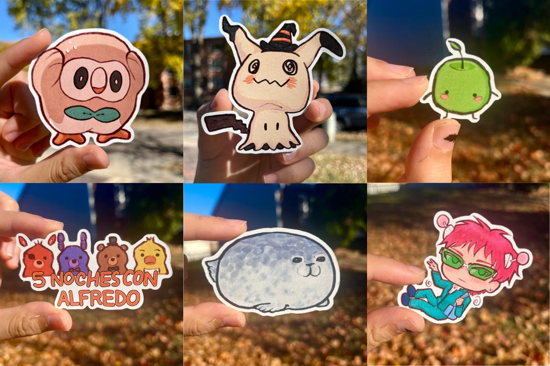Stressed Rowlet Meme Sticker + Various Failurenoodle Stickers - Etsy