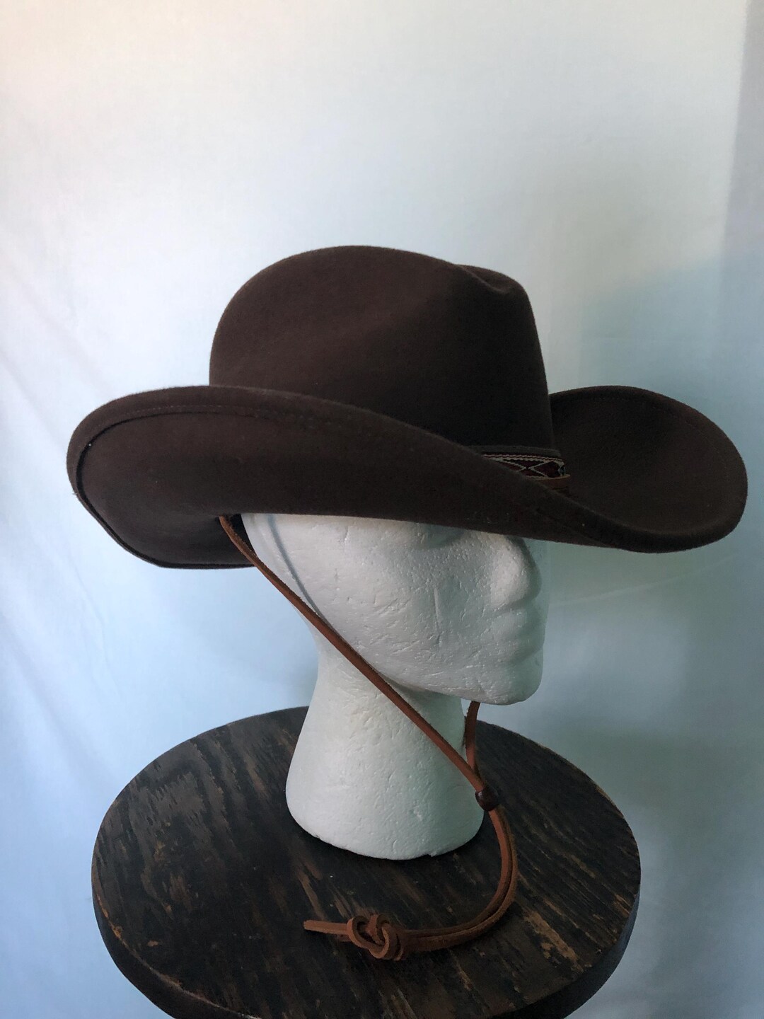 Durango Brown Lite Wool Felt Cowboy Hat - Etsy