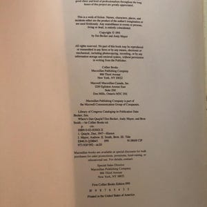 1991 Where’s Dan Quayle? Becker Mayer and Smith Collier Books - Etsy