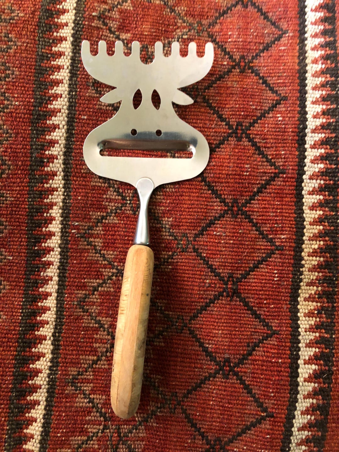 Danish Moose Cheese Slicer With Juniper Wood Handle - Etsy