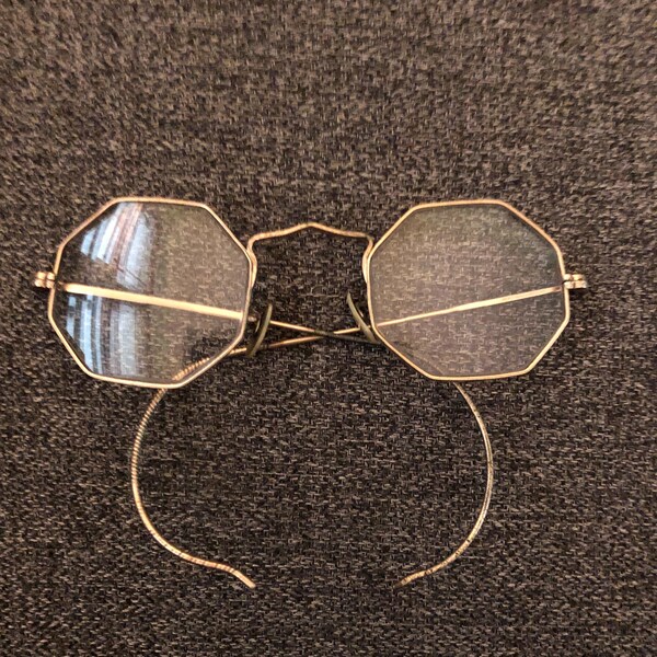 Octagon Eyeglasses - Etsy