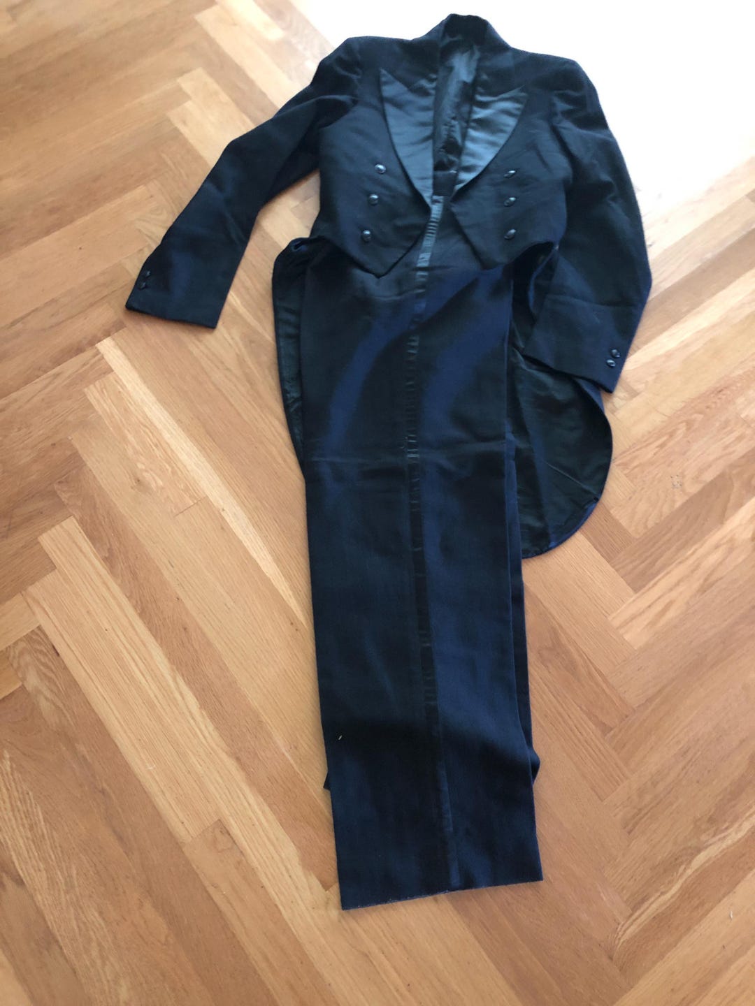 1950s Tux With Tails and Formal Pants - Etsy