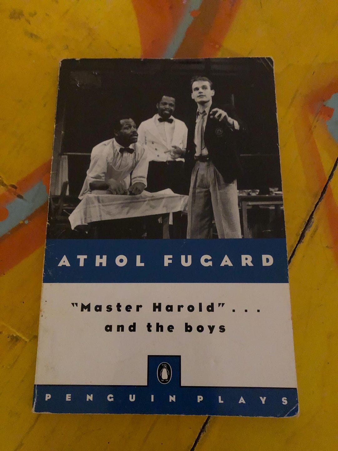 1988 Master Harold and the Boys Athol Fugard Penguin - Etsy
