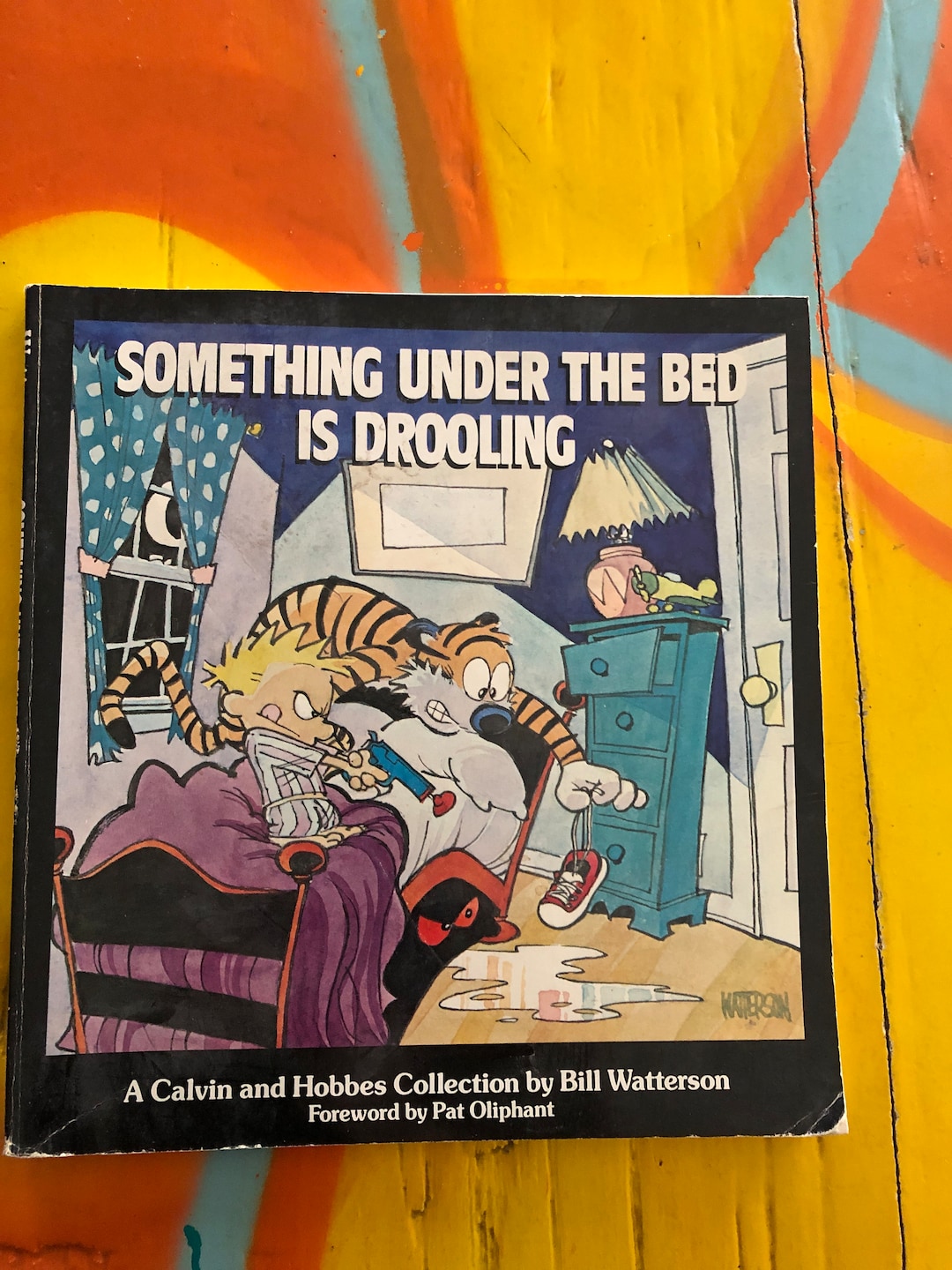 1986 Something Under the Bed is Drooling Bill Watterson Andrews and ...