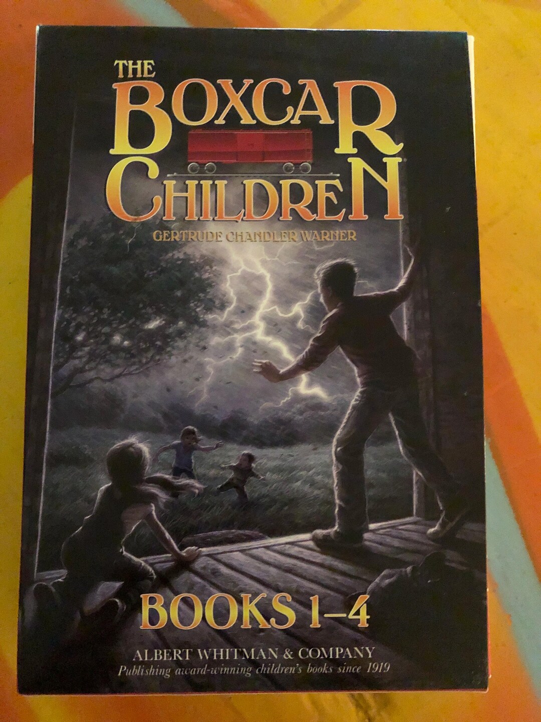 1977 the Boxcar Children Books 1-4 Boxed Set Gertrude Chandler Warner ...