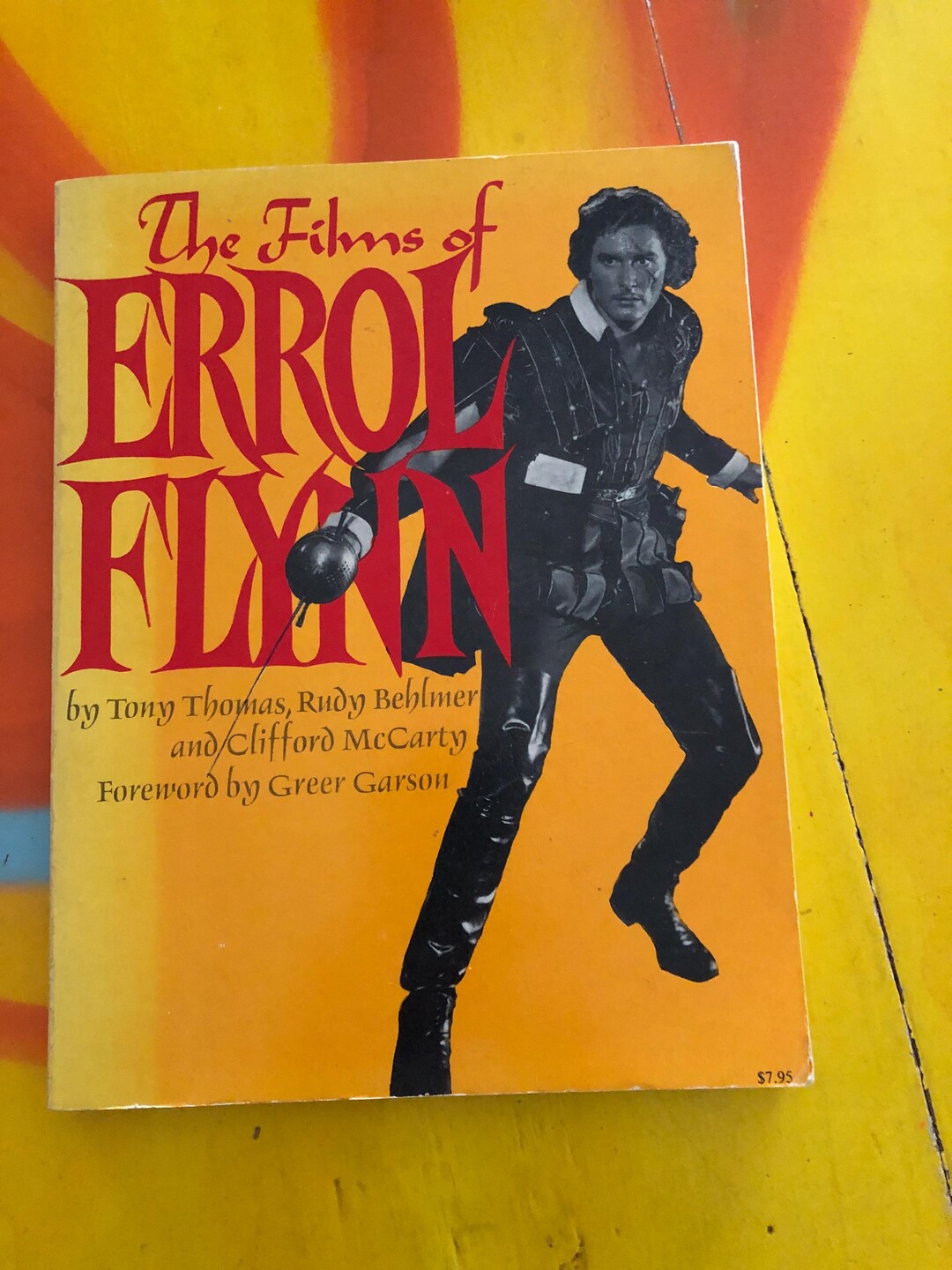 1969 the Films of Errol Flynn Thomas Behlmer Mccarty Citadel Press - Etsy