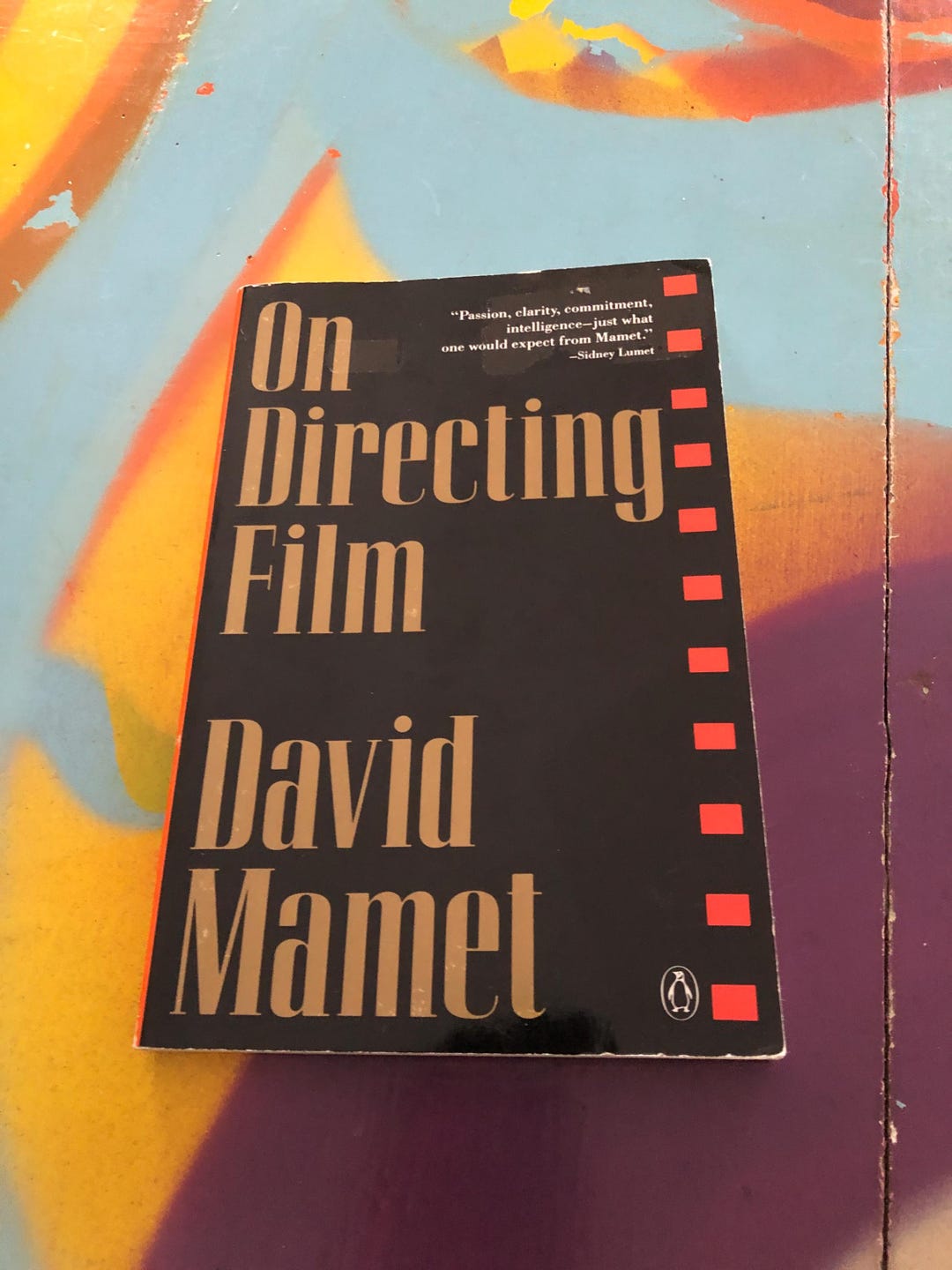 1991 on Directing Film David Mamet Penguin - Etsy
