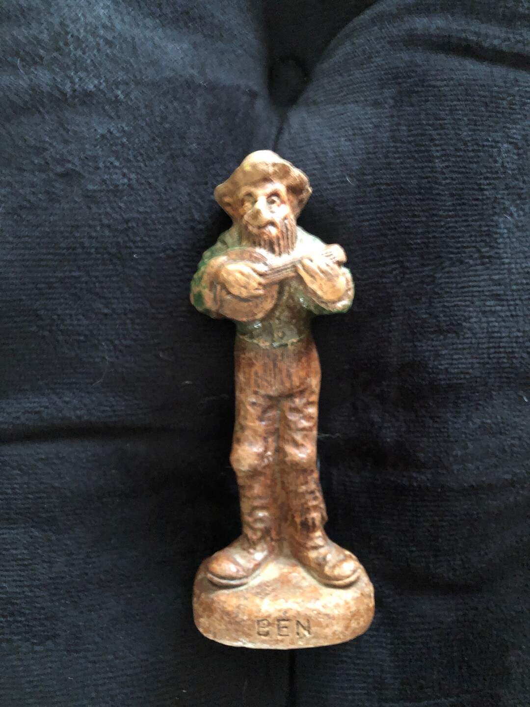 Ben the Banjo Player Figurine - Etsy