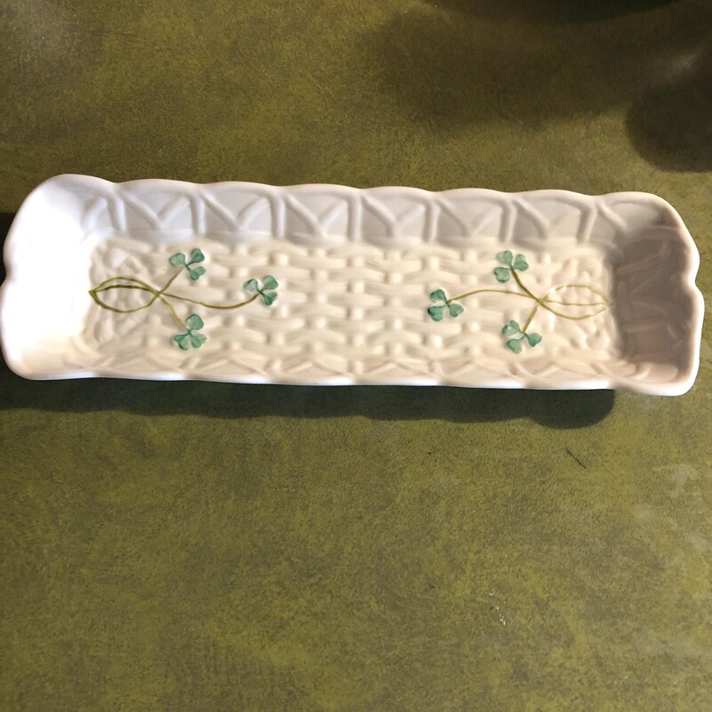 Belleek Shamrock - Etsy