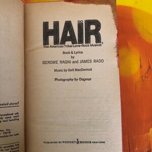 1970 Hair Gerome Ragni James Rado Dell - Etsy