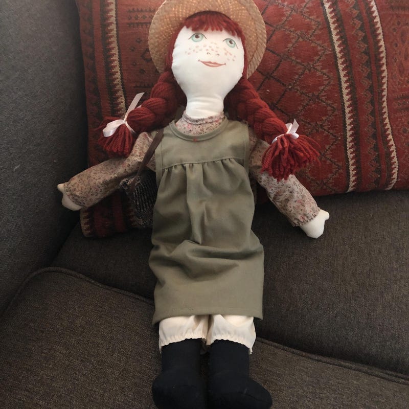 Red Haired Doll - Etsy